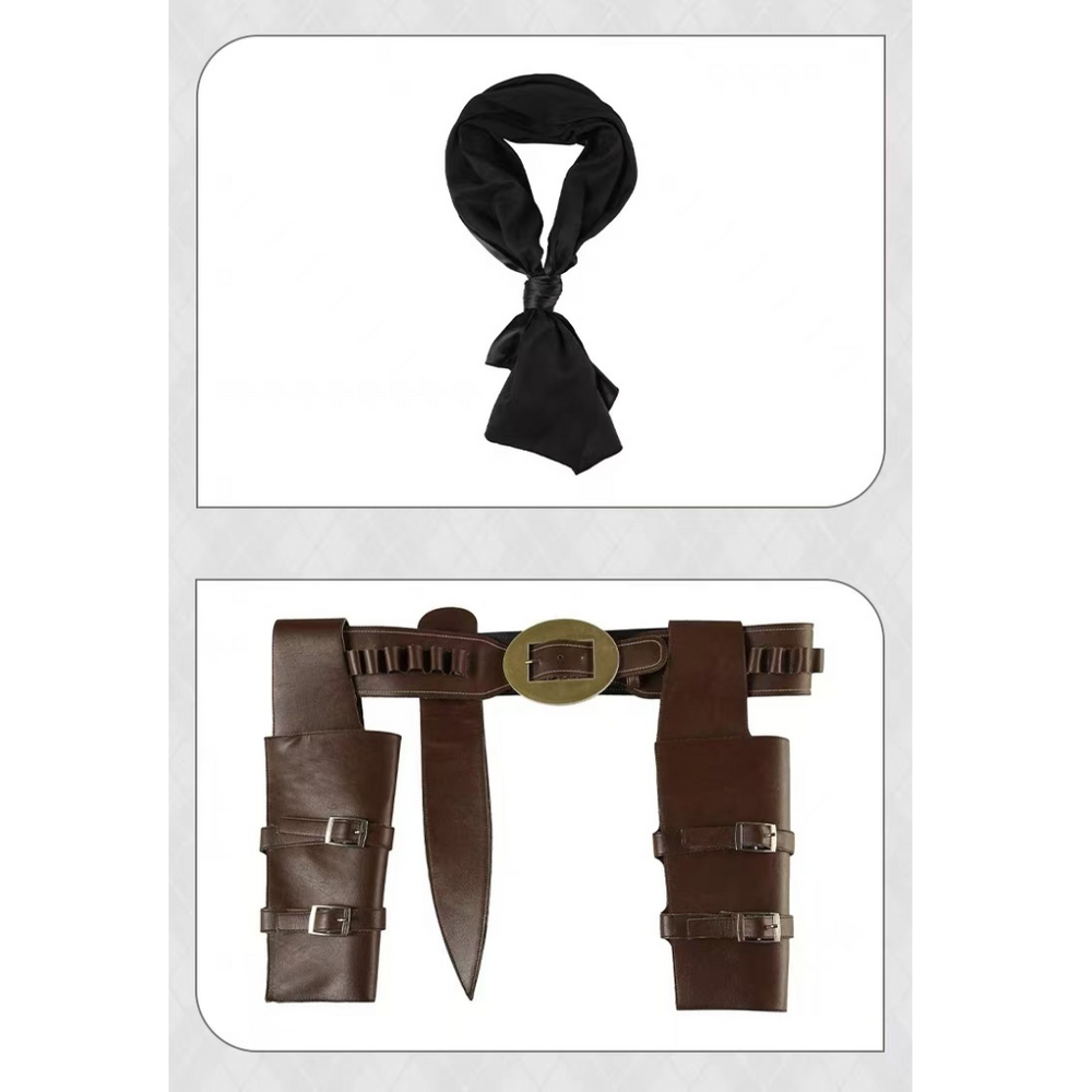 Red Dead Redemption 2 Arthur Morgan Cosplay Full Set - Quda Halloween