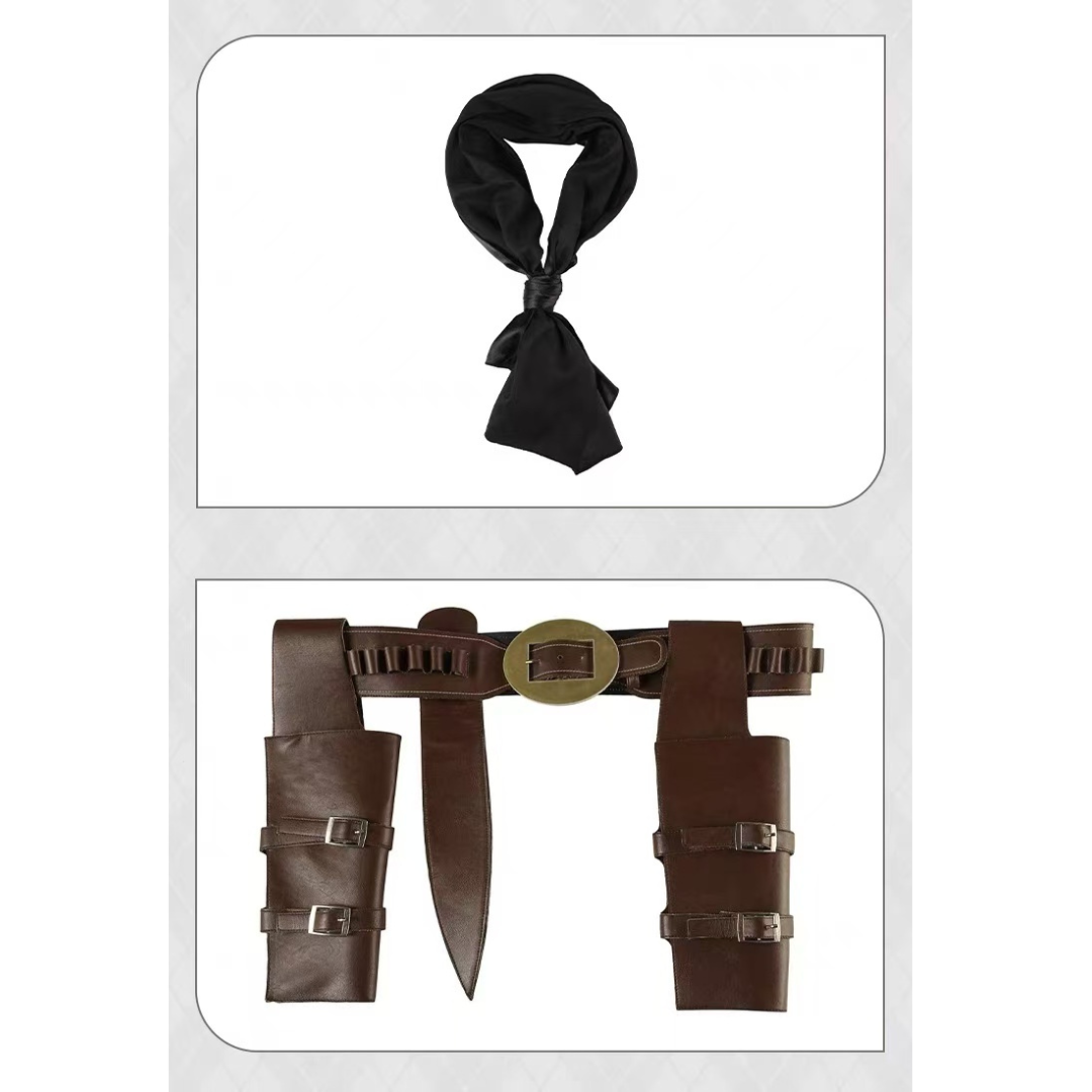 Red Dead Redemption 2 Arthur Morgan Cosplay Full Set - Quda Halloween