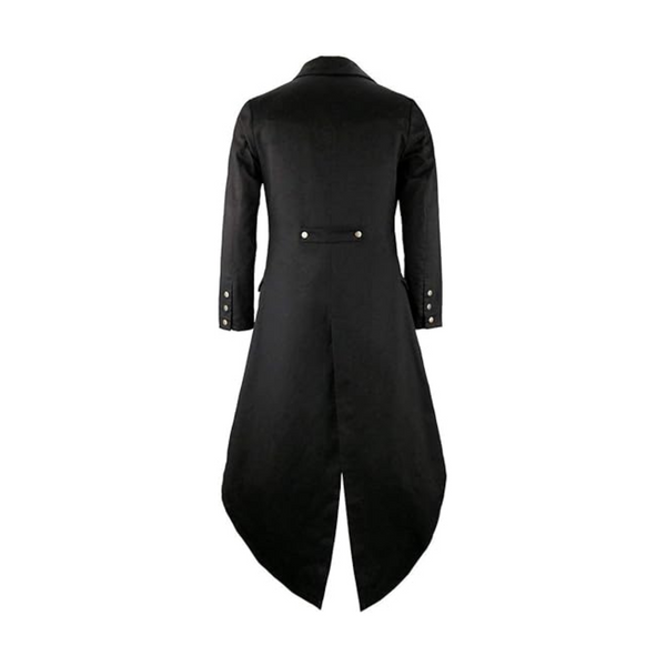 Bloodborne Cosplay Black Vintage Tailcoat Jacket - Quda Halloween