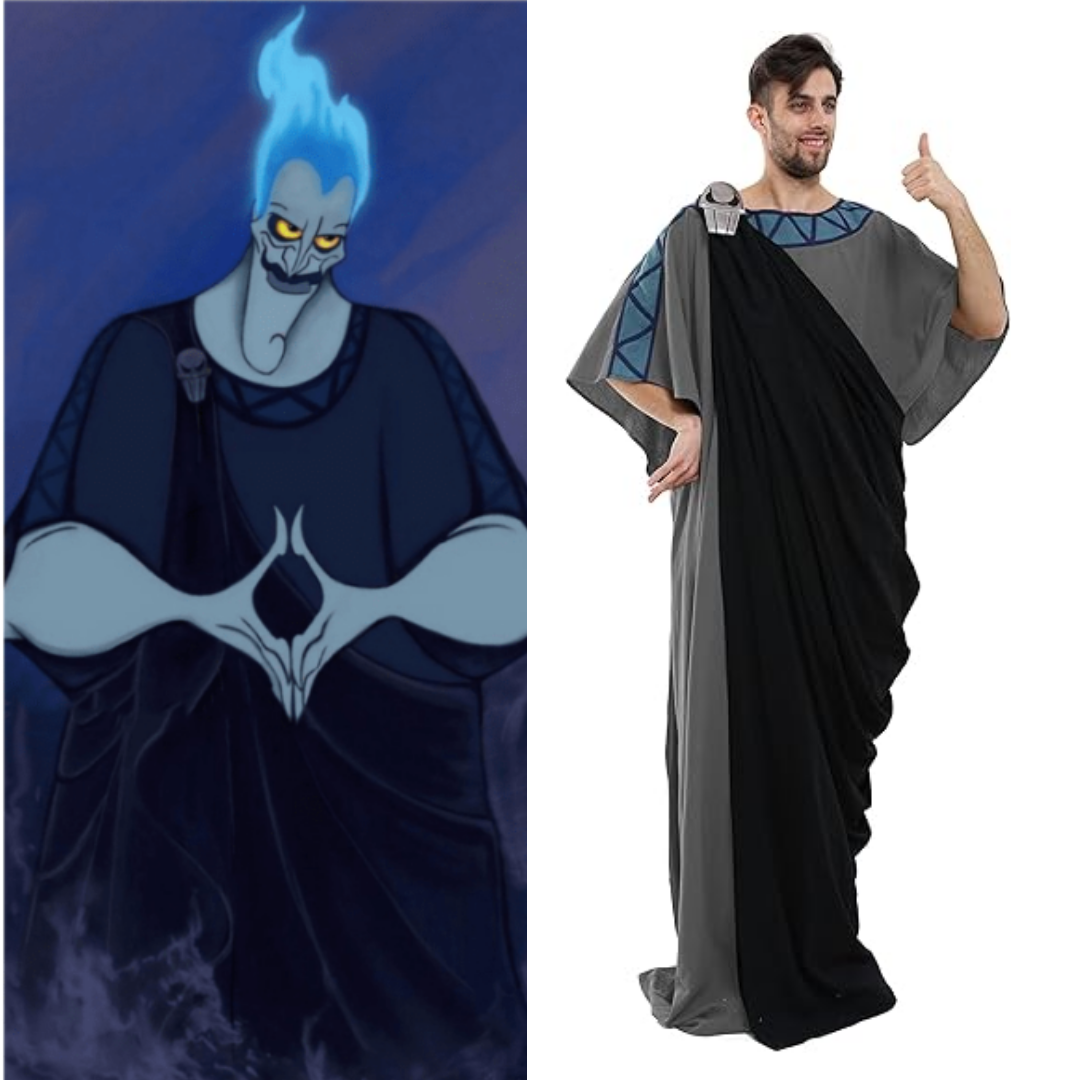 Hades Halloween Costume Greek God Cosplay Outfit - Quda Halloween