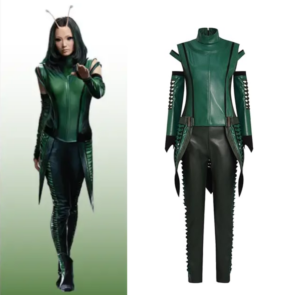 Guardians of the Galaxy Mantis Costume Battle Suit - Quda Halloween