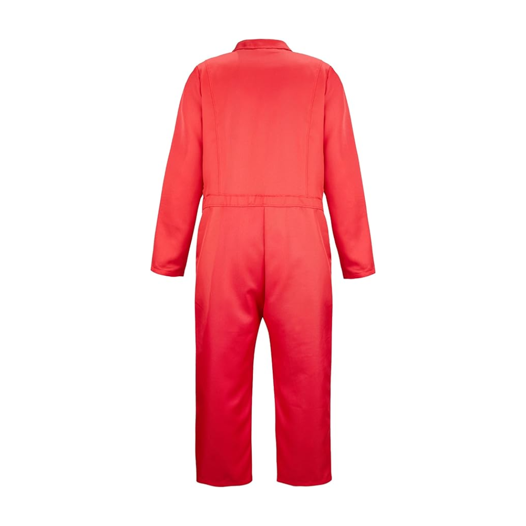 Team Fortress 2 TF2 Pyro Costume Red Flight Suit - Quda Halloween