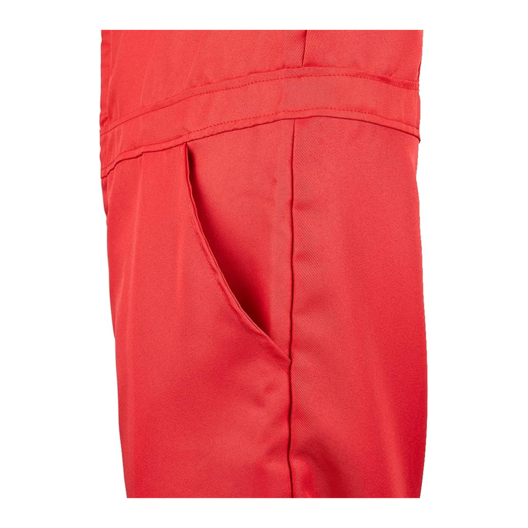 Team Fortress 2 TF2 Pyro Costume Red Flight Suit - Quda Halloween