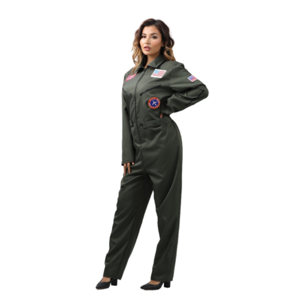 Alien Ellen Ripley Costume Pilot Astronaut Scientist Jumpsuits - Quda ...